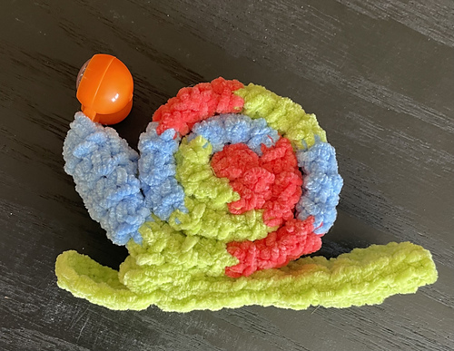 Ravelry: Googly-Eye Finger Puppet Snail pattern by Kendra Mantei