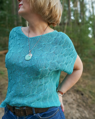 Ravelry: Drifting Wave Tee pattern by Aneta Bleyer
