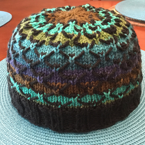 Ravelry: Dragon Scales Hat pattern by Cherie Marie Leck