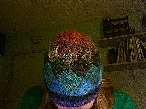 Ravelry: Lady's Entrelac Hat pattern by Sarah Bradberry