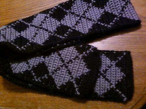 Ravelry: Simple Argyle Scarf pattern by Tricia Mae Keffer