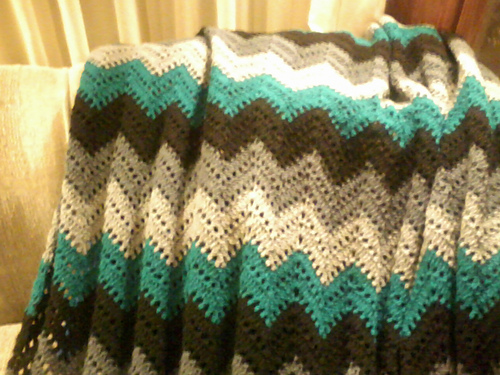 Ravelry: Lace Ripple Afghan pattern by Elaine Phillips