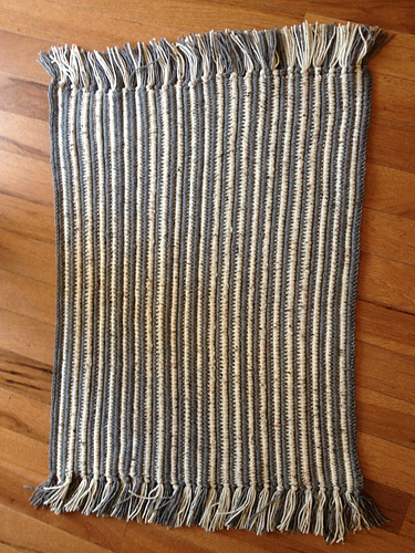 Ravelry: Simplicity in Stripes Rug #9453 pattern by The Spool Cotton ...