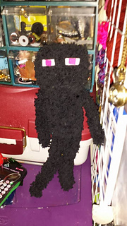 Ravelry: Enderman ~ Minecraft pattern by Dawna Greenham