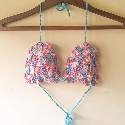 Ravelry: Frilly Bikini Bra pattern by Lakshmi Ravi Narayan