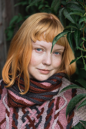 Ravelry: Canal Poncho and Cowl pattern by Nancy Marchant