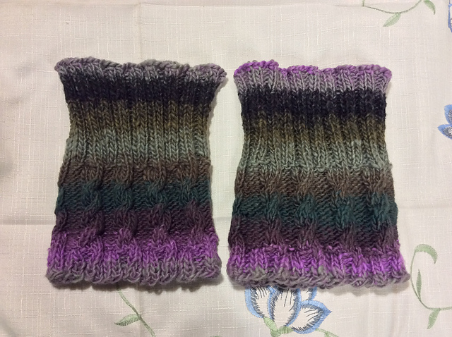 Ravelry: lakeviewknitter1's Two-Way Boot Cuffs x 2