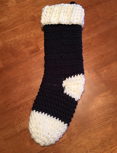 Ravelry: Steff Herringbone Stocking pattern by Sincerely Pam