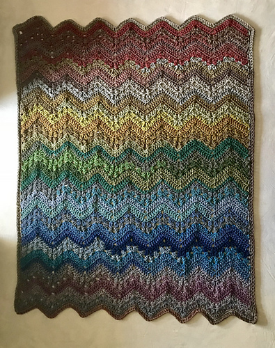 Ravelry: 6-Day Kid Blanket pattern by Betty McKnit