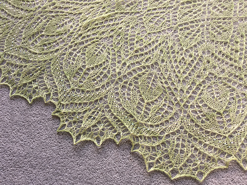 Ravelry: Greenleaf Lace Shawl pattern by Anna Victoria