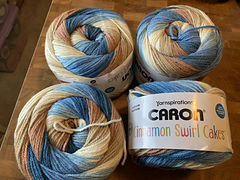 Ravelry: Caron Cinnamon Swirl Cakes