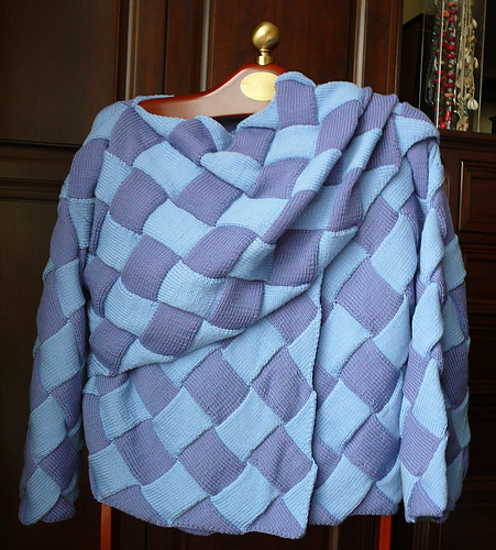 Ravelry: Parisian Entrelac Wrap pattern by Nicky Epstein