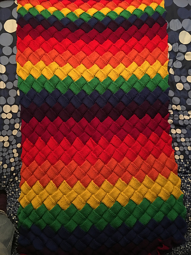 Ravelry: Entrelac Blanket pattern by Catriona Stevenson