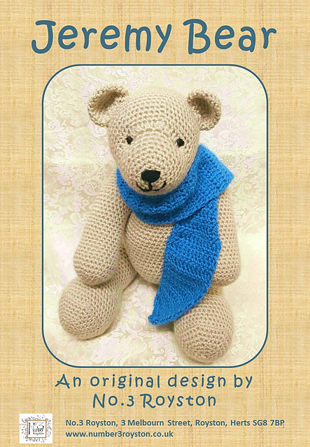 Ravelry: Jeremy Bear pattern by Laura Whitford