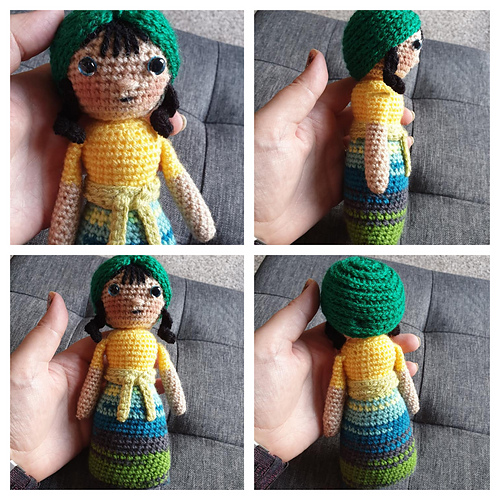 Ravelry: Weebee Worry Doll pattern by Laura Tegg