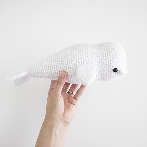 Ravelry: Amigurumi Beluga Whale pattern by Lauren Espy