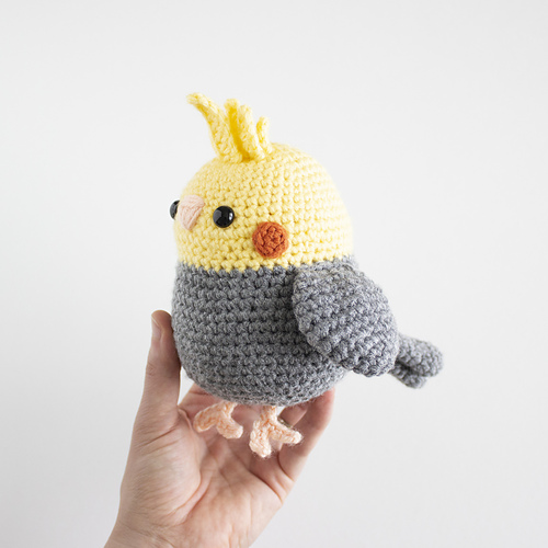 Ravelry: Amigurumi Cockatiel pattern by Lauren Espy
