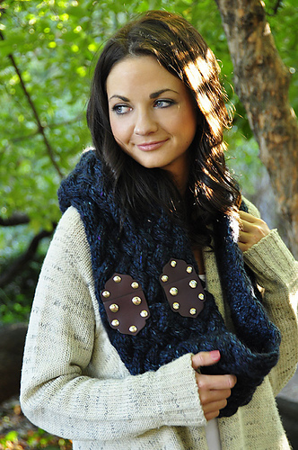 Ravelry: "Maschera" Hooded Cowl Face Mask pattern by Lauren Riker