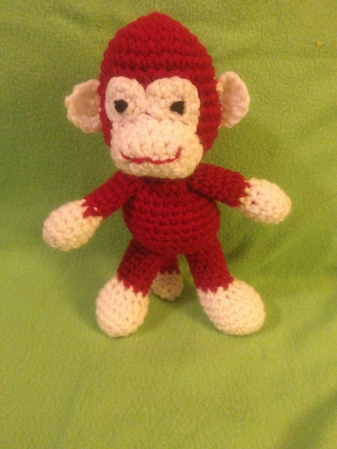 Ravelry: lauriemelchi's Little Bigfoot Monkey Free Crochet Pattern