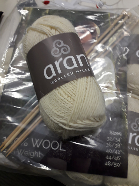 Ravelry: Aran Woollen Mills Pure Wool Aran