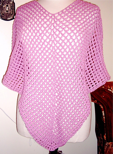Ravelry: Lightweight Ponchos pattern by Angela Best