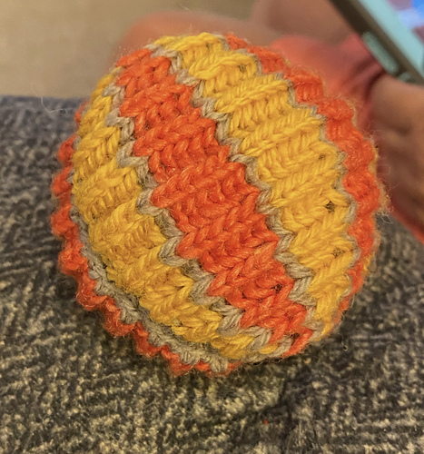Ravelry: Victorian Knitted Ball pattern by Heather Vaughan Lee
