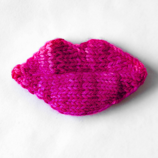 Ravelry: Mini Lips pattern by Amanda Berry