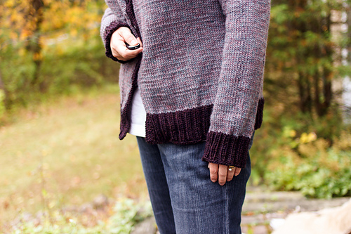 Ravelry: Striped Yoke Cardigan pattern by Lisa Clarke