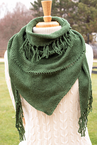 Ravelry: Simple Machine Knit Shawl Wrap pattern by LD Knitwear