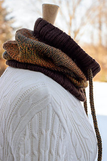 Ravelry: Drawstring Neck Gaiter pattern by LD Knitwear