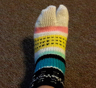 Ravelry: Tabi Socks pattern by Dolly Laishram Bhardwaj