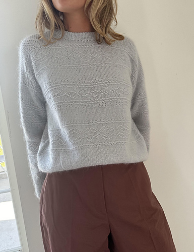 Ravelry: Porcelain Damask Sweater pattern by LE KNIT by Lene Holme Samsøe