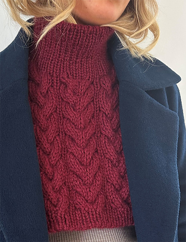 Ravelry: Siri Neck pattern by LE KNIT by Lene Holme Samsøe