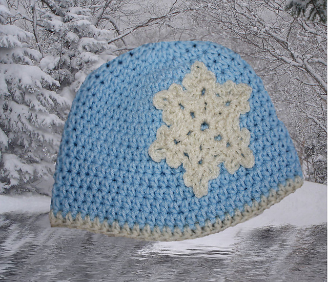 Ravelry: Snowflake Hat pattern by Lea Barrick
