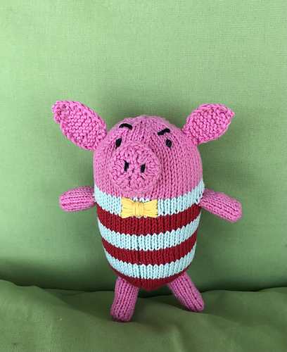 Ravelry: Mr. Schnitzel the Pig pattern by Svitlana Kondratova