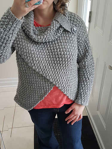 Ravelry: Urban Crossover Pullover pattern by Jennifer Renaud