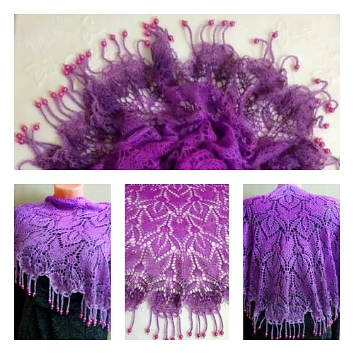 Ravelry: Fuchsia Fireworks pattern by Natalia Sha