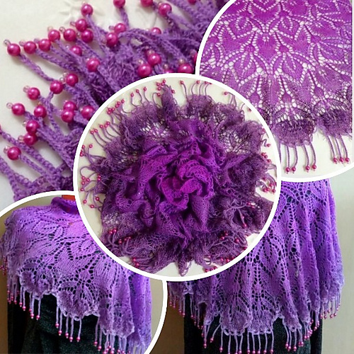 Ravelry: Fuchsia Fireworks pattern by Natalia Sha
