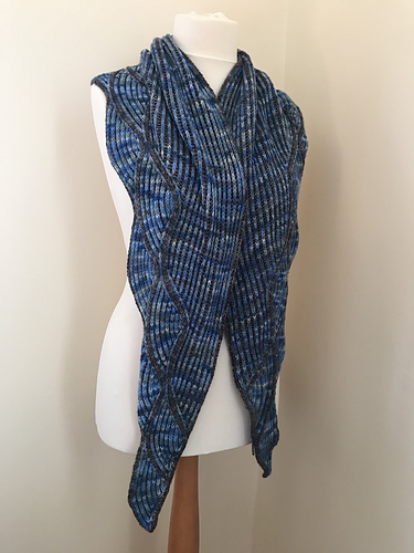 Ravelry: Rocky Shore Shawl pattern by Leela Frankcombe