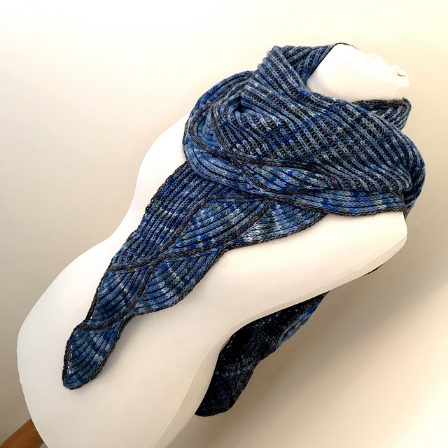 Ravelry: Rocky Shore Shawl pattern by Leela Frankcombe