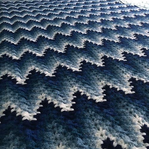 Ravelry: Heartbeat Ripple pattern by ByMimzan