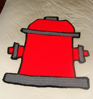 Ravelry: Fire Hydrant Pet Mat pattern by Susan Heyn