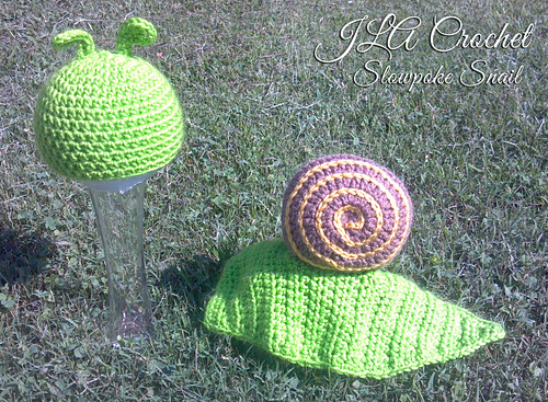Ravelry: Slowpoke Snail pattern by Leigh Ann Atwell