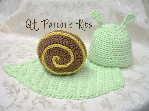 Ravelry: Slowpoke Snail pattern by Leigh Ann Atwell