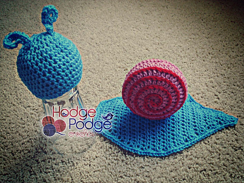 Ravelry: Slowpoke Snail pattern by Leigh Ann Atwell