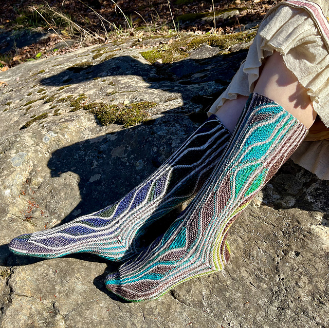 Ravelry: Lindal Boot Sock pattern by Wöldten