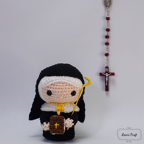 Ravelry: St.Scholastica Catholic Nun Crochet pattern by Lenn's Craft