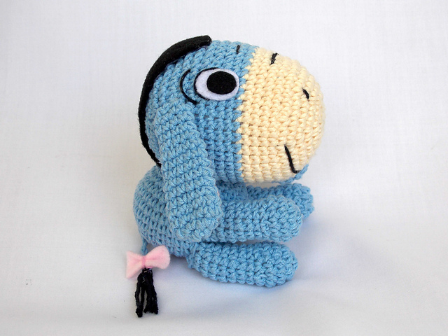 Ravelry: Eeyore donkey amigurumi pattern by Lenn's Craft