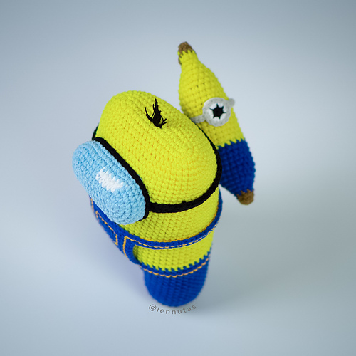Ravelry: Among Us Minion pattern by Thao Nguyen Lennutas