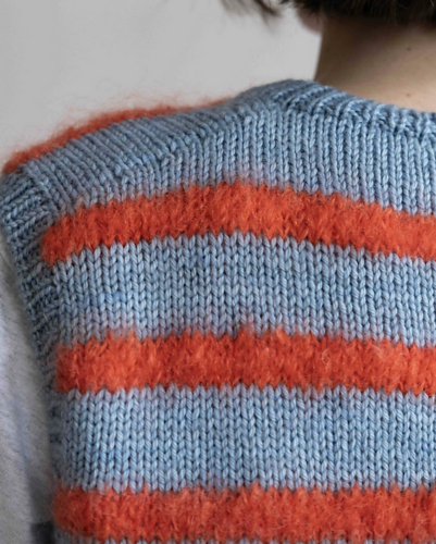 Ravelry: Fluffy Stripe Slipover pattern by lesfillesducoeur, Lilly ...